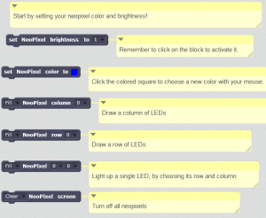 PiSoC Scratch Blocks – Embedit Electronics