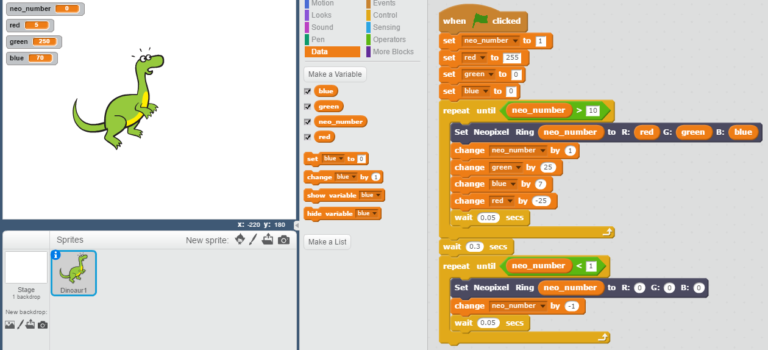 Circuit Playground Scratch Blocks – Embedit Electronics